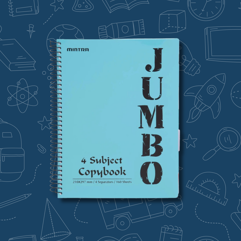 A4 Jumbo Notebook Light Blue – Mintra Egypt